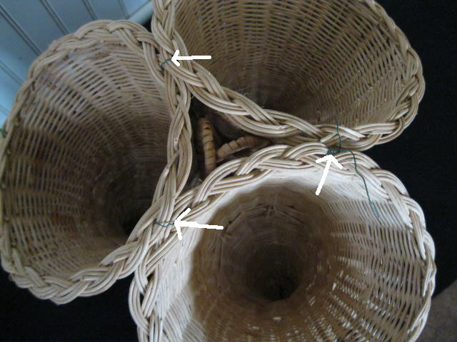 Three Cornicopias for a Fall or Thanksgiving Arrangement ...